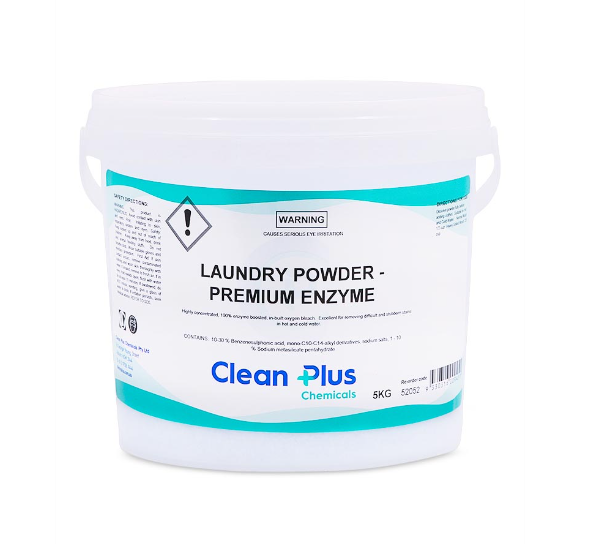 Clean Plus Laundry Powder Premium Enzyme (5kg) - Star Hygiene