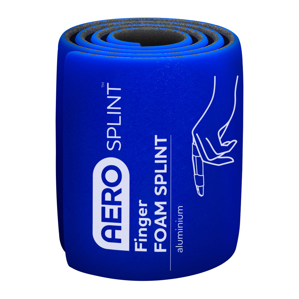 Aero Healthcare AeroSplint Finger Aluminium Foam Splint - Star Hygiene