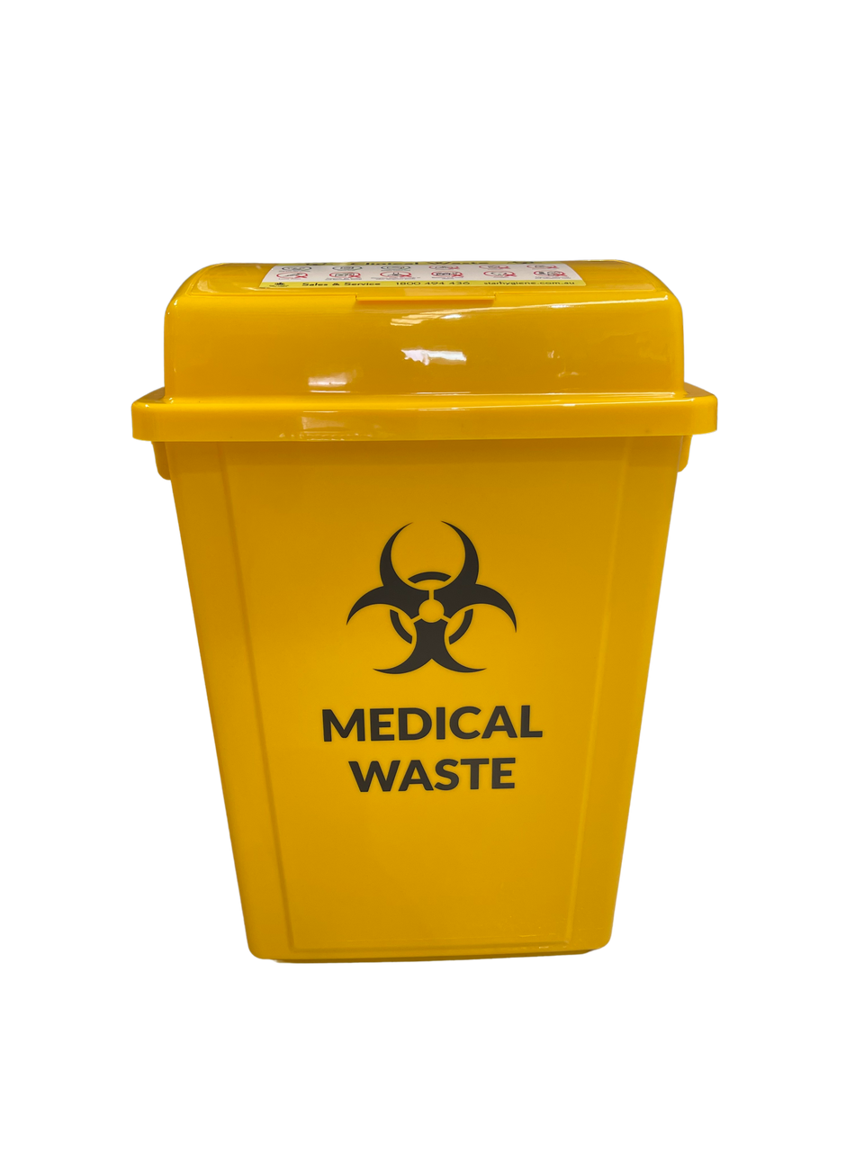 STAR HYGIENE 40L YELLOW MEDICAL/CLINICAL WASTE UNIT - Star Hygiene