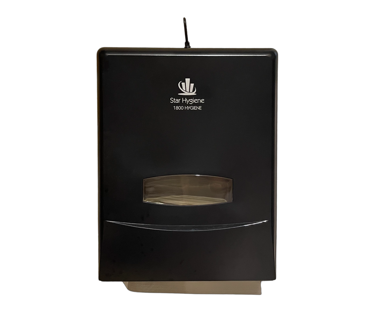 Star Hygiene Hand Towel Dispenser -Black